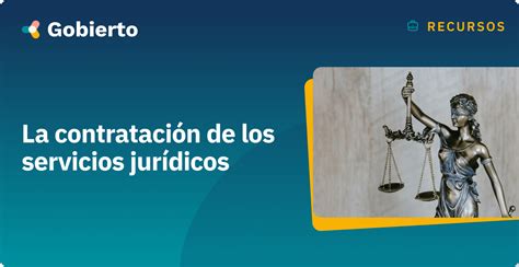 La Contratación De Los Servicios Jurídicos