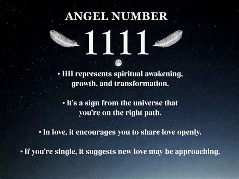 Angel Number 1111 Meaning Symbolism And More