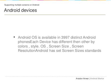 Ts Android Supporting Multiple Screen