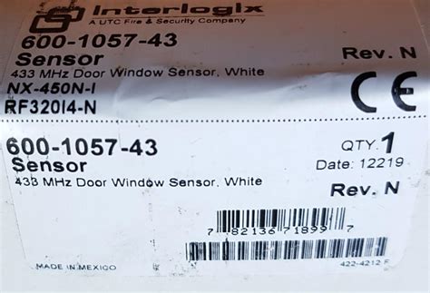 Ge Interlogix 60 639 43 Eur Simon 3 Wireless Door And Window Sensor