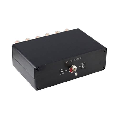 Amplifier Switch Speaker Switch Selector SPK SELECTOR Single Crystal Copper Silver Plated