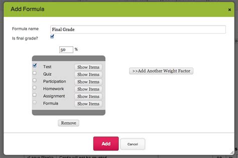 Weighted Grades And Gradebook Formulas Quickbabes Blog