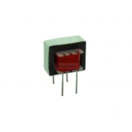 2 99 Mini Audio Driver Output Transformer EI 14 Red Tinkersphere