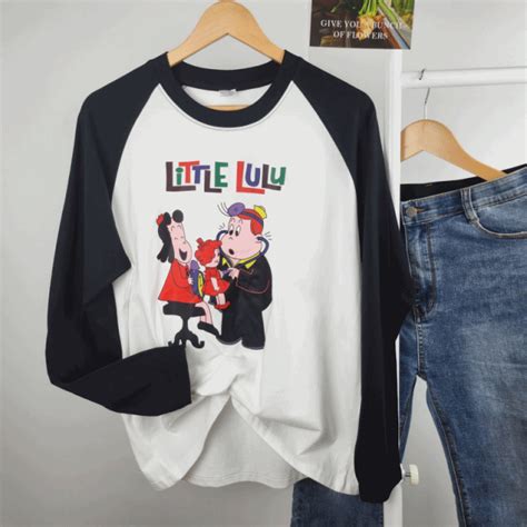 루루 면티셔츠 오버핏 박시 긴팔티셔츠 에이블리