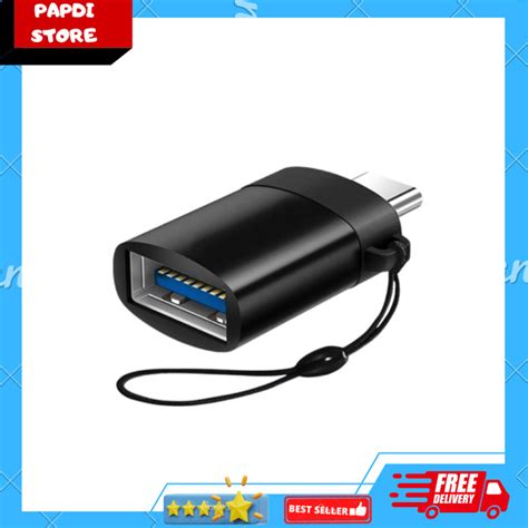 Promo Otg Type C Sambungan Type C Adaptor Usb Female To Usb Type C Kota Bandung Papdi