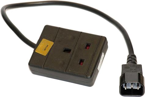 Power Cable Iec C14 Plug 13a Socket 25 Cm Uk Electronics And Photo