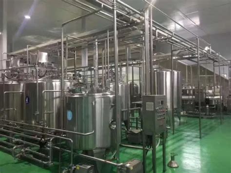 Uht Milk Production Line Processing Plant Milk Processing And Packing