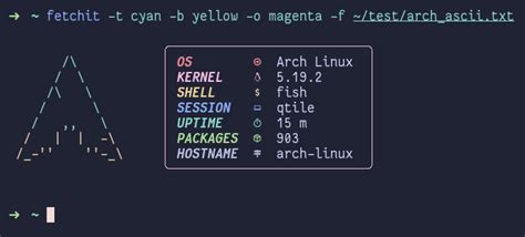 Github Ruturajnfetchit A System Fetch Tool For Linux Written In Rust