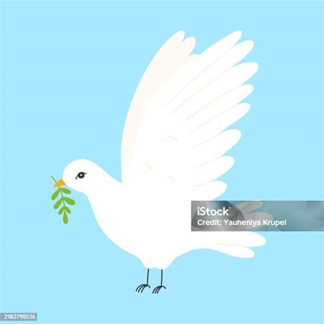 세계 평화의 날 비둘기와 함께 평화의 날 포스터 날아다니는 흰 비둘기 벡터 일러스트 레이 션 개념에 대한 스톡 벡터 아트 및 기타 이미지 Istock