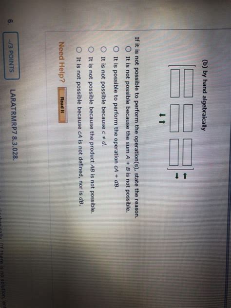 Solved My Not Perform The Operations Using A Graphing