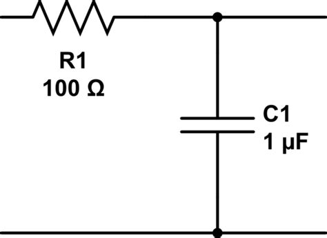 Frequency Response Of A Parallel Rc Filter Smoothing Capacitor In