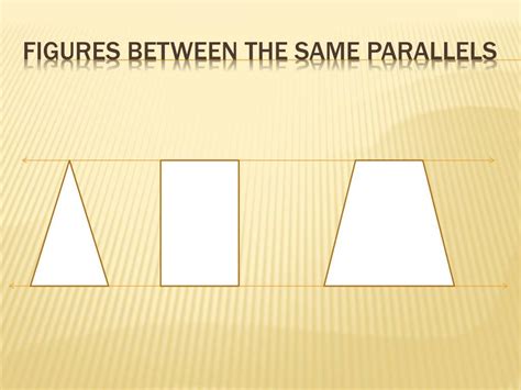 ppt areas of parallelograms and triangles class ix powerpoint
