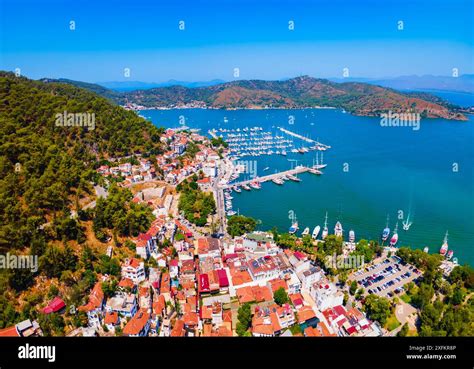Fethiye Port Aerial Panoramic View Fethiye Is A City In Mugla Province Turkey Stock Photo Alamy