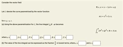 Solved Consider The Vector Field Fxyx 2yixyj Let C Denote The
