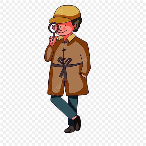 세심한 탐정 일러스트 클립 아트를 관찰 탐정 클립 아트 탐정 클립 아트 Png 일러스트 및 Psd 이미지 무료 다운로드