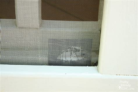 How To Fix Window Door Screens Pretty Handy Girl