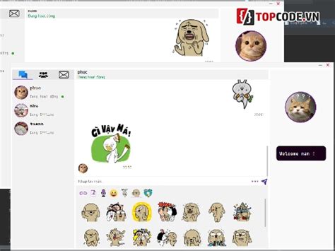 Ứng Dụng Chat Tcp Mô Hình Client Server Code Java Có Voice Full Báo Cáo Kèm Slide