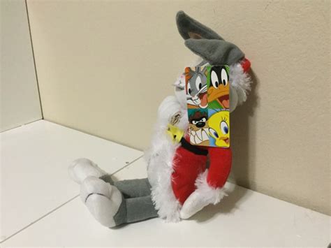 Looney Tunes Santa Claus Bugs Bunny Plush Toy By Sugar Loaf W Tags