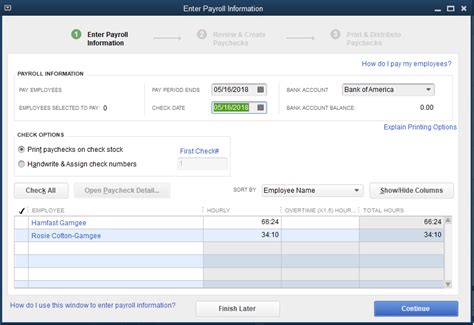 Quickbooks Desktop Payroll