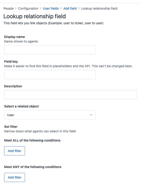 using lookup relationship fields zendesk help