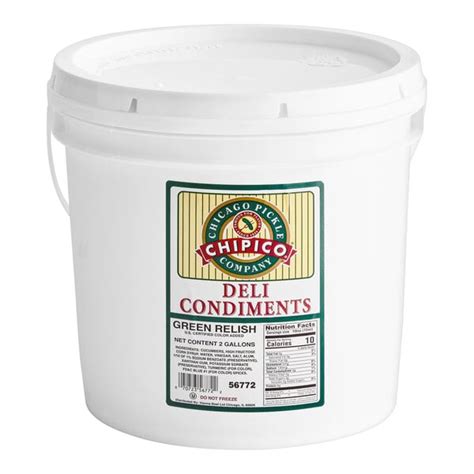 Chipico Green Relish 2 Gallon