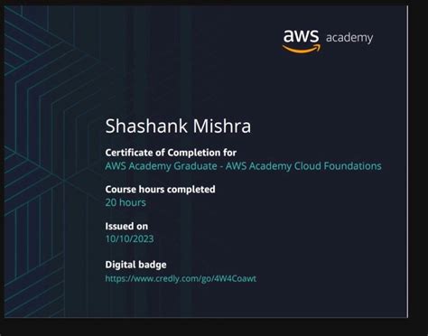 Shashank Mishra On Linkedin Keeplearning Aws Cloudinternship Clouddevops