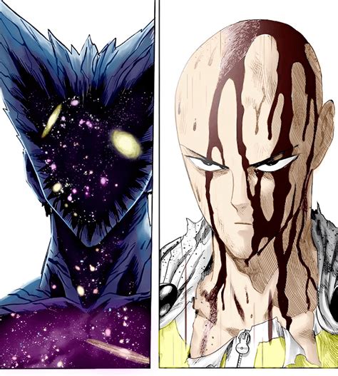 Garou Cosmic And Saitama 💀💪🏻 Colored By Me P R Onepunchman