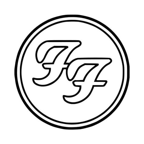 Foo Fighters Black And White Logo Logodix