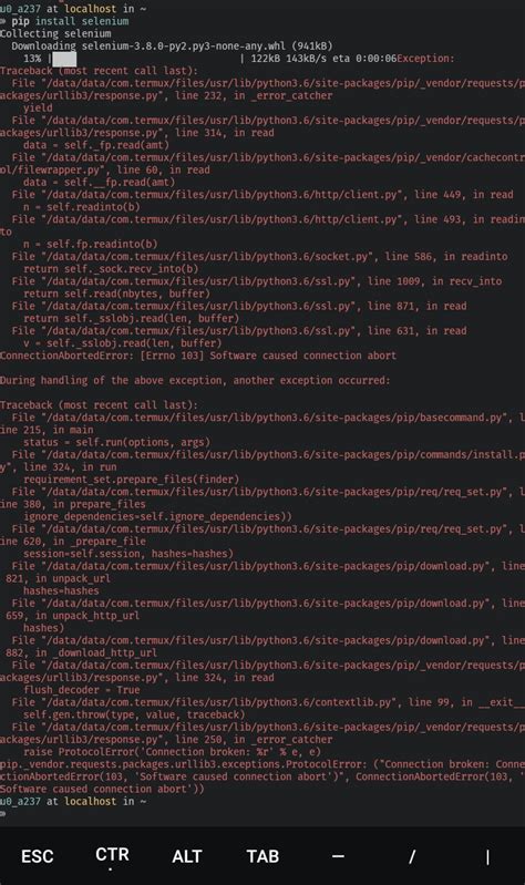 The Cursor Doesnt Return Back After An Exception · Issue 4953 · Pypapip · Github
