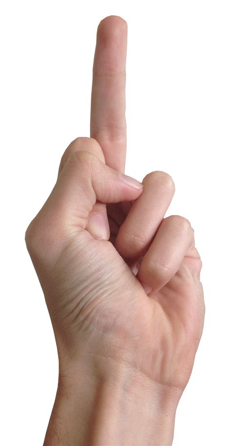 Hand Middle Finger Lizenzfreie Bilder Bfeg