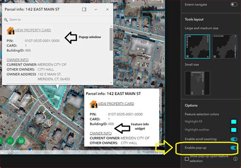 Solved Displaying Popup Only In Feature Info Widget Esri Community