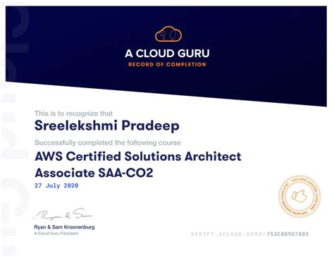 Sreelekshmi Pradeep On Linkedin Awslearning Cloudcomputing Aws