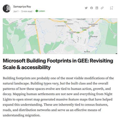 Building Footprints Open Geo Blog