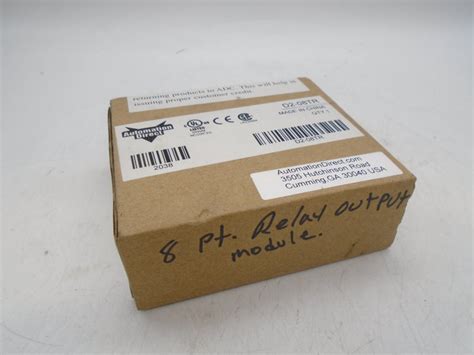 Automation Direct D2 08tr Plc Module
