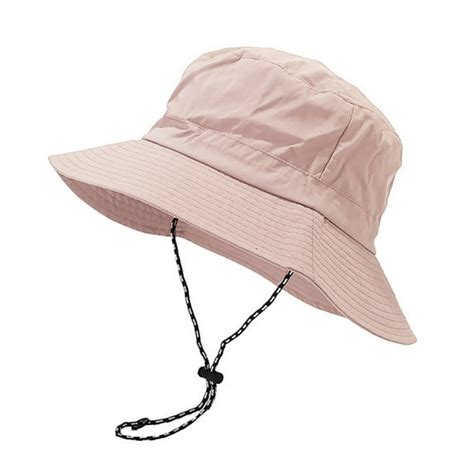 Chumud Women Waterproof Bucket Rain Hat With Chin Strap Quick Dry
