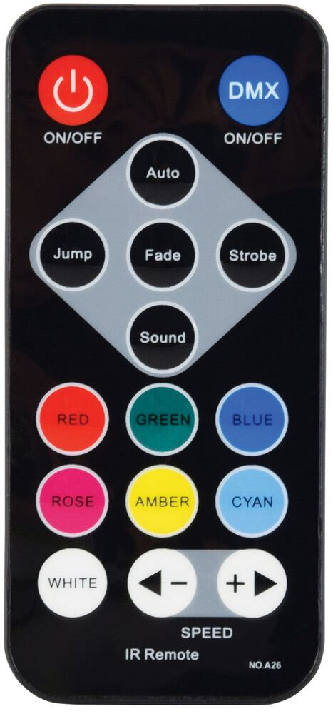 Qtx Par 180 High Power Rgb Par Light With Ir Remote Getinthemix