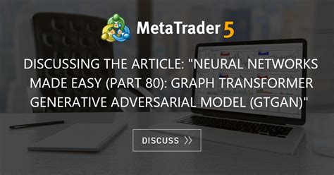 discussing the article neural networks made easy part 80 graph