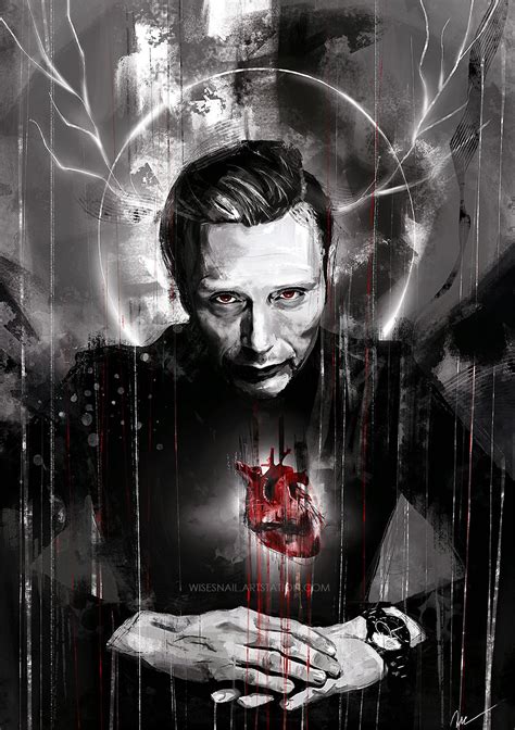 Hannibal Fan Art Hanibal Lector Art Hannibal Series Art Hannibal