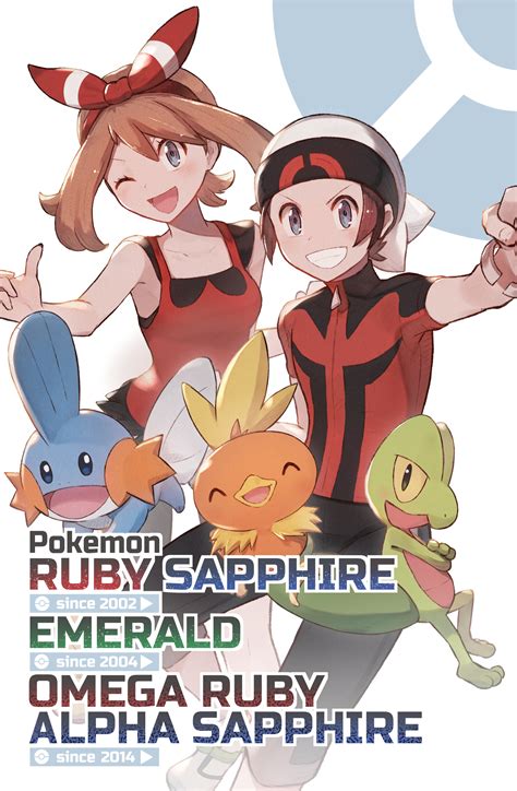 Pokemon Omega Ruby And Alpha Sapphire May And Brendan