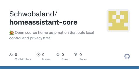 github schwobaland homeassistant core house with garden open