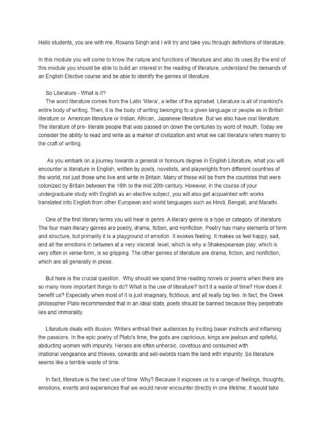 01 Transcript Pdf English Language Poetry