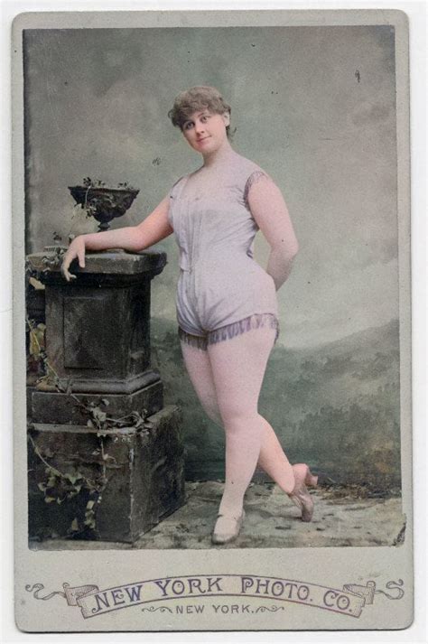 Burlesque Girls 1870s 1890s Rvgb