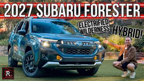 Electrified Overlander 2027 Subaru Forester Wilderness Hybrid