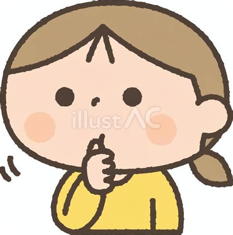 Free Vectors Girl Sucking Her Thumb