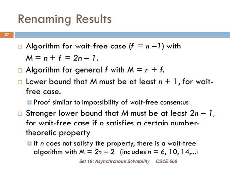ppt csce 668 distributed algorithms and systems powerpoint