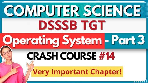 Dsssbkvs Tgtpgt Computer Science Crash Course 14 Operating System Mcq Youtube