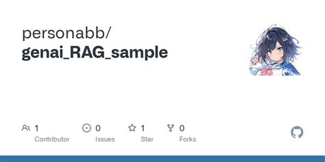 Github Personabbgenairagsample