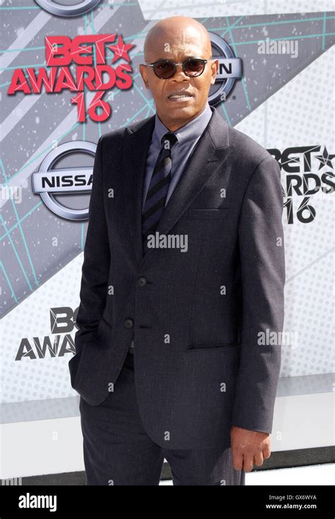 2016 Bet Awards Arrivals Held At At The Microsoft Theater Featuring Samuel L Jackson Where