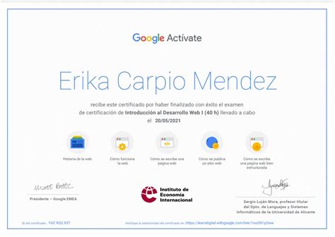 Ux Html 5 And Css Portfolio And Certifications By Erika Carpio
