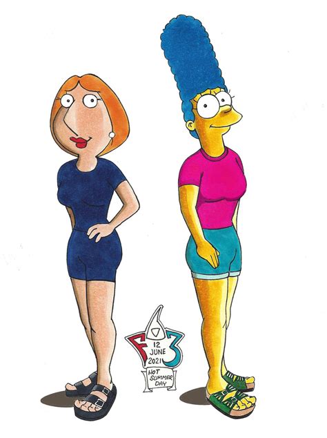 Lois And Marge Hot June By Gulliver63 On Deviantart